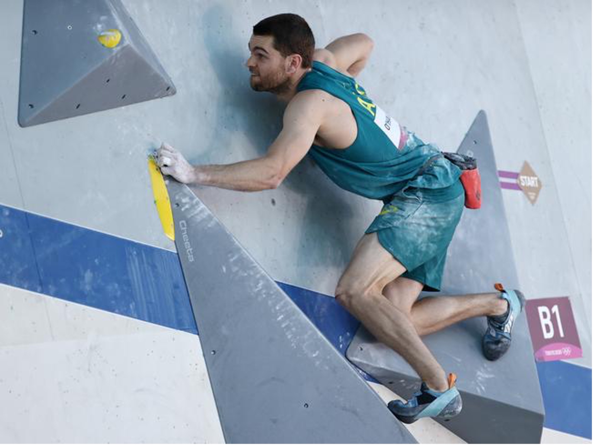 A NEW KID ON THE OLYMPIC BLOCK, CLIMBING